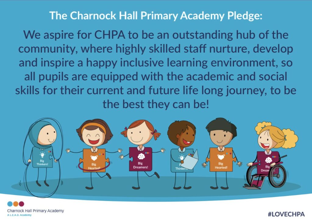 Vision & Values - Charnock Hall Primary Academy